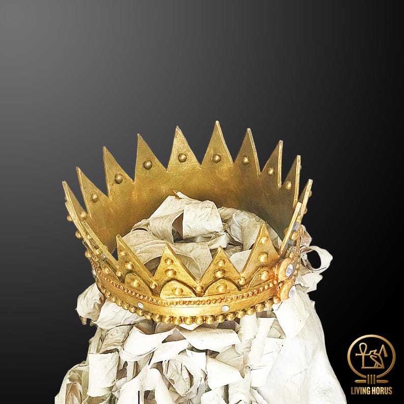 Regal EVA Foam Crown: Medieval Costume King or Queen - Etsy