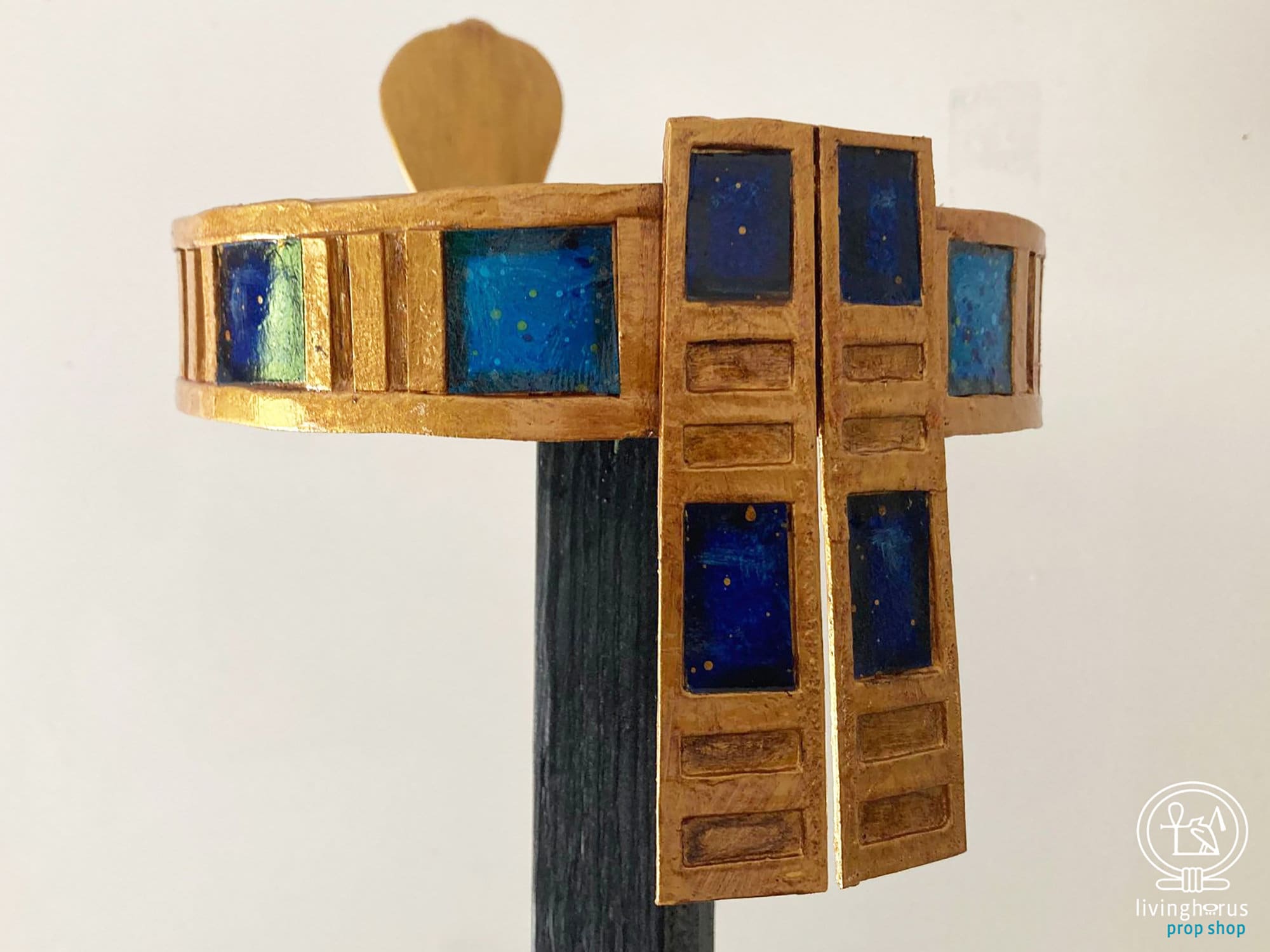 Ancient Egyptian Pharaoh Cobra Crown Headband. - Etsy