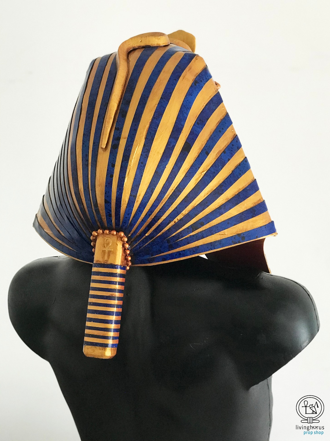 Ancient Egyptian Pharaoh Tutankhamun Crown Nemes Crown. - Etsy