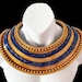 Ancient Egyptian Tutankhamun Usekh Collar - Faux Lapis-lazuli - King ...