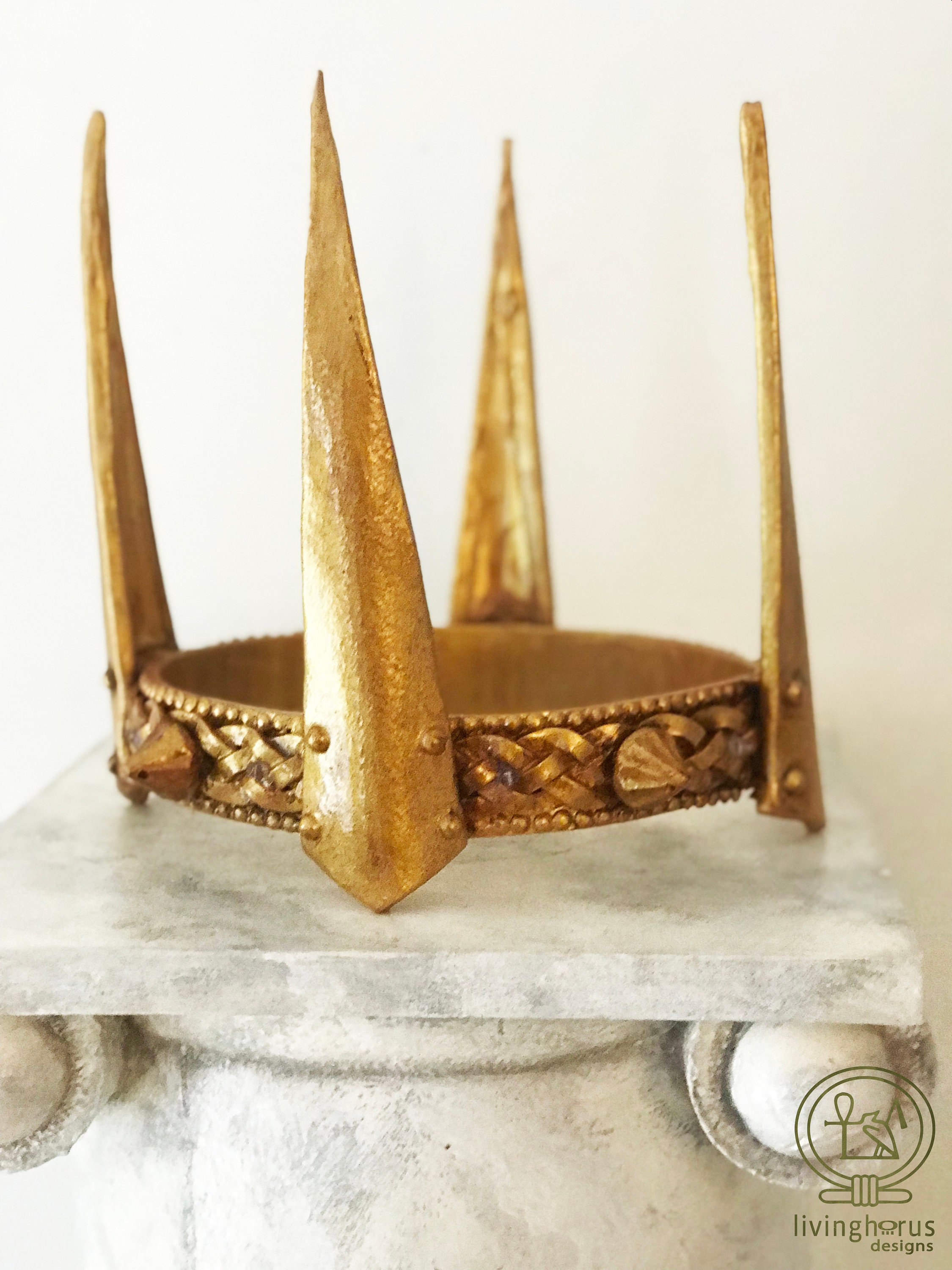 Barbaric Crown, Medieval, Macbeth, Cosplay Crown - Etsy