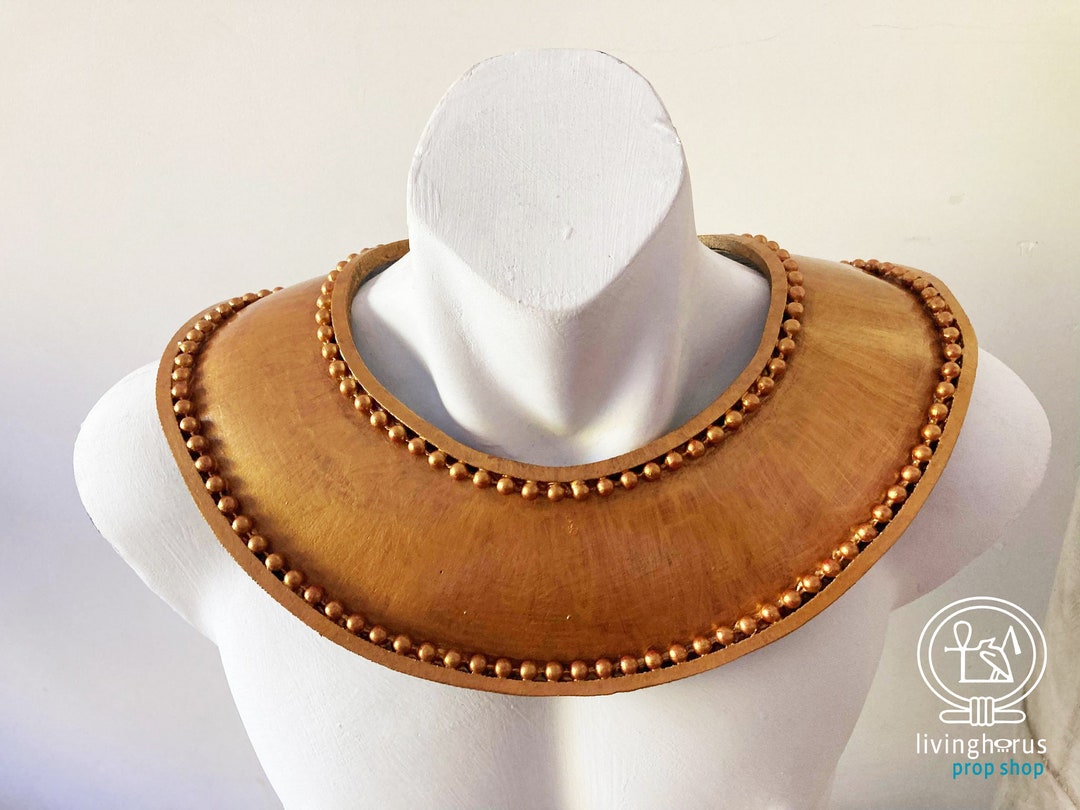 Golden Ancient Egyptian Tutankhamun Usekh Collar King Tut - Etsy