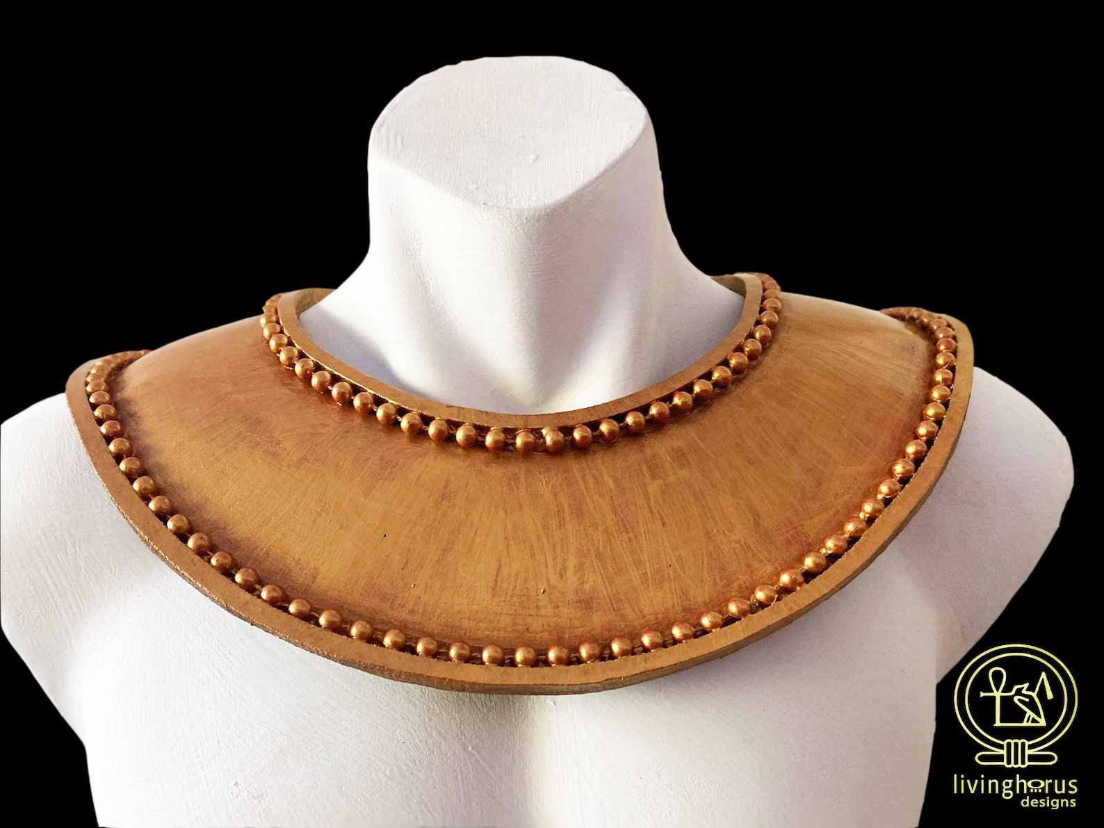 Golden Ancient Egyptian Tutankhamun Usekh Collar - King Tut - Etsy