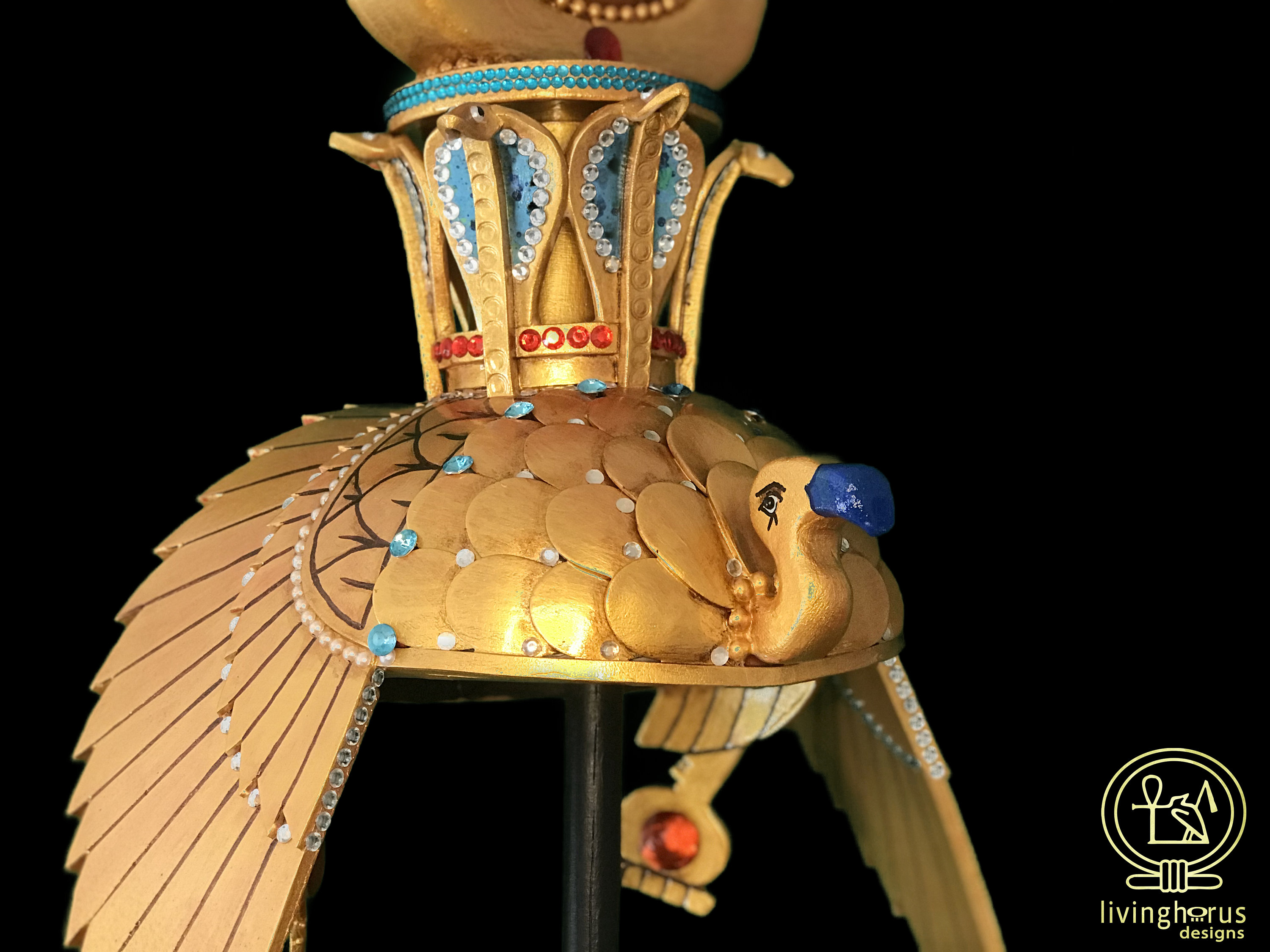 Crown of the Ancient Egyptian Goddess Hathor - Etsy