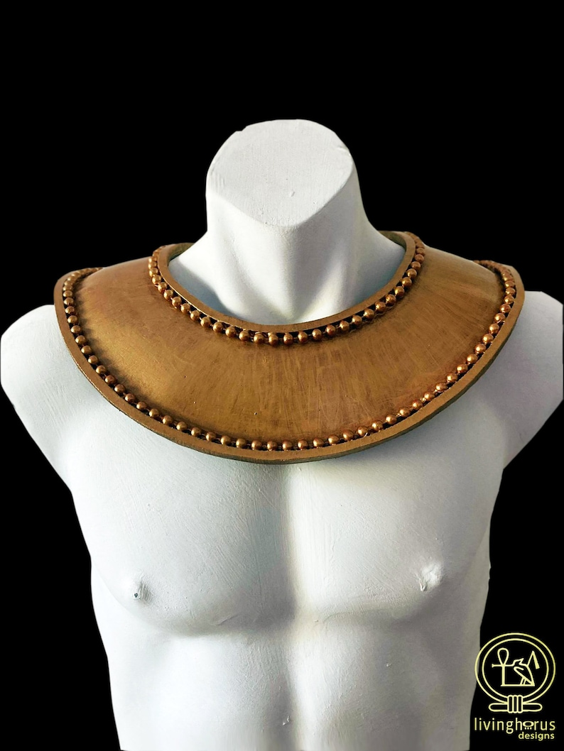 Golden Ancient Egyptian Tutankhamun Usekh Collar - King Tut - Etsy