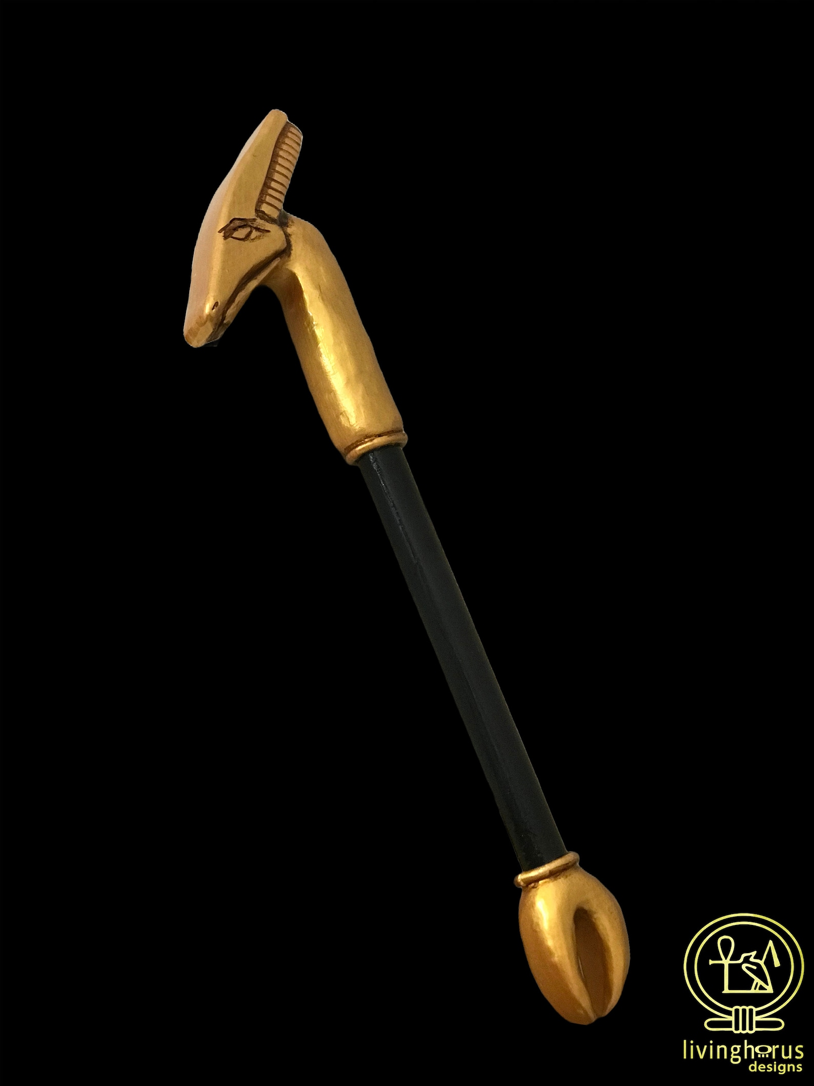 Ancient Egyptian Was Sceptre, Kemet, Pharaoh, Heka Magical Staff - Etsy