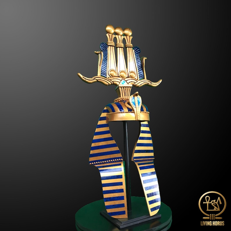 Ancient Egyptian Pharaoh Tutankhamun Hemhem Crown, King Tut - Etsy