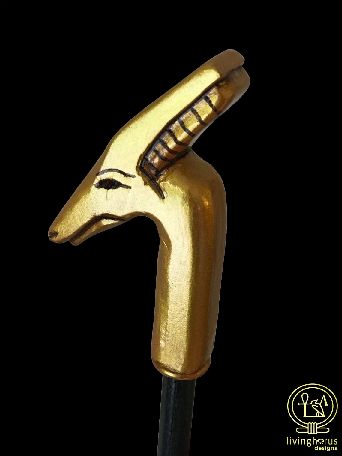 Ancient Egyptian Was Sceptre, Kemet, Pharaoh, Heka Magical Staff - Etsy