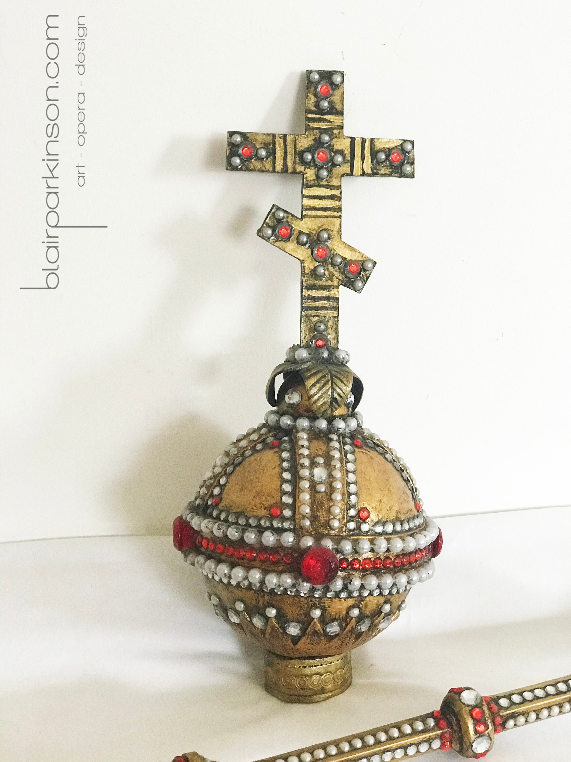 Russian Tsar's Coronation Orb and Sceptre - Etsy UK