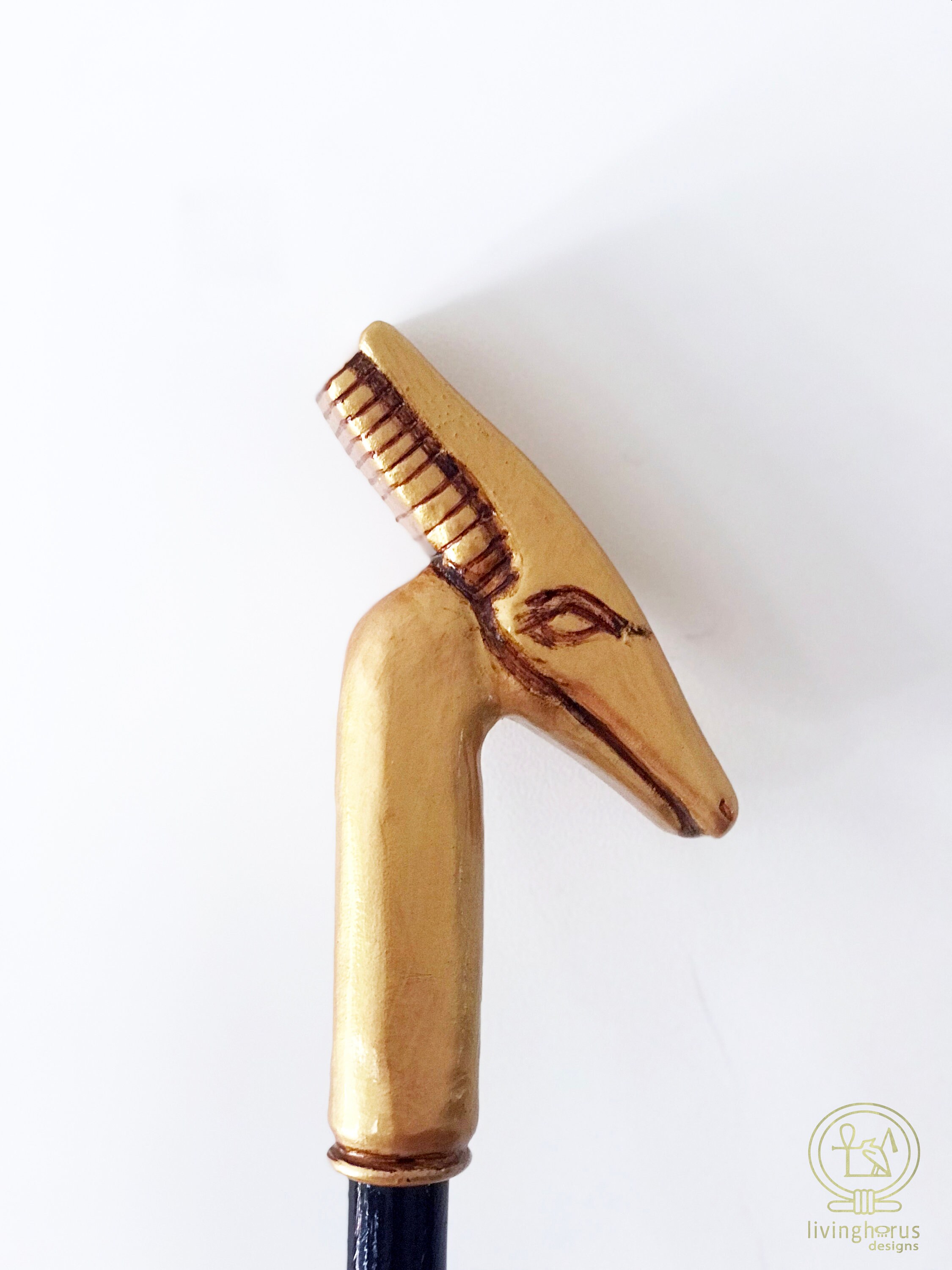 Ancient Egyptian Was Sceptre Kemet Pharaoh Heka Magical - Etsy