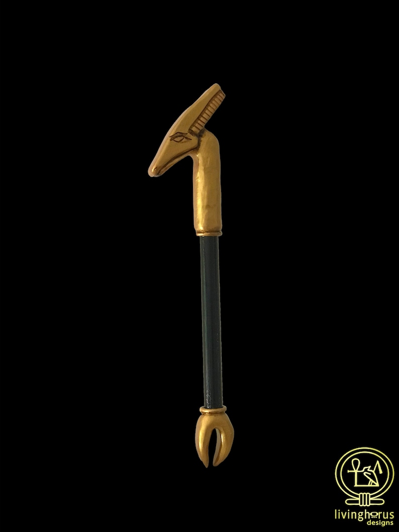 Ancient Egyptian Was Sceptre, Kemet, Pharaoh, Heka Magical Staff - Etsy