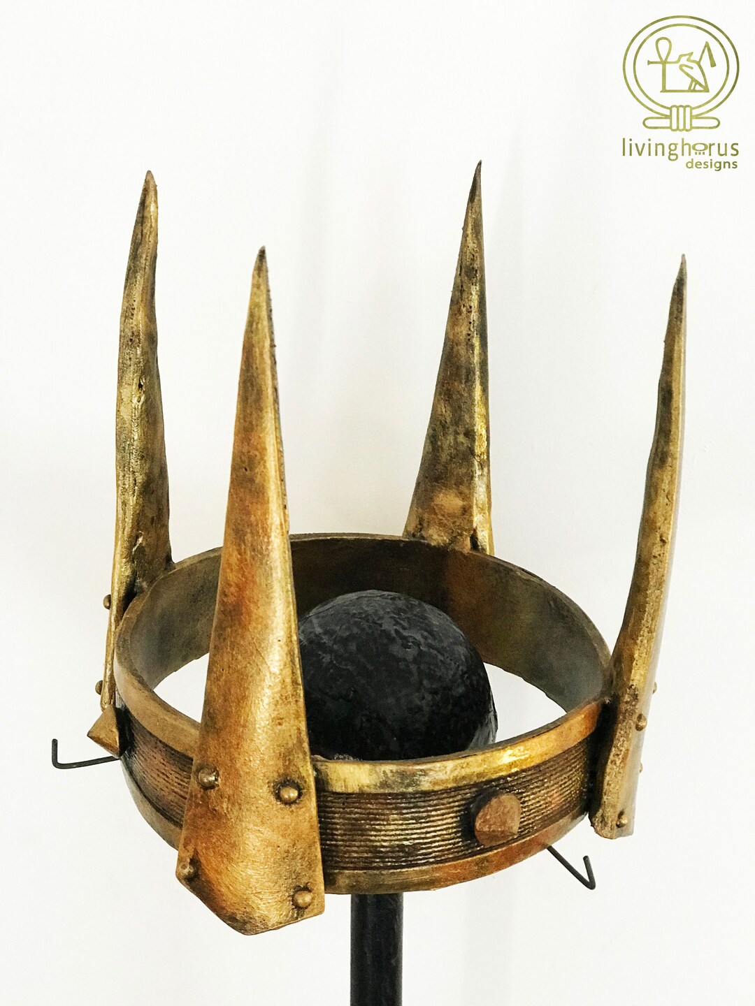 Barbaric Crown Medieval Macbeth Cosplay Crown - Etsy Australia