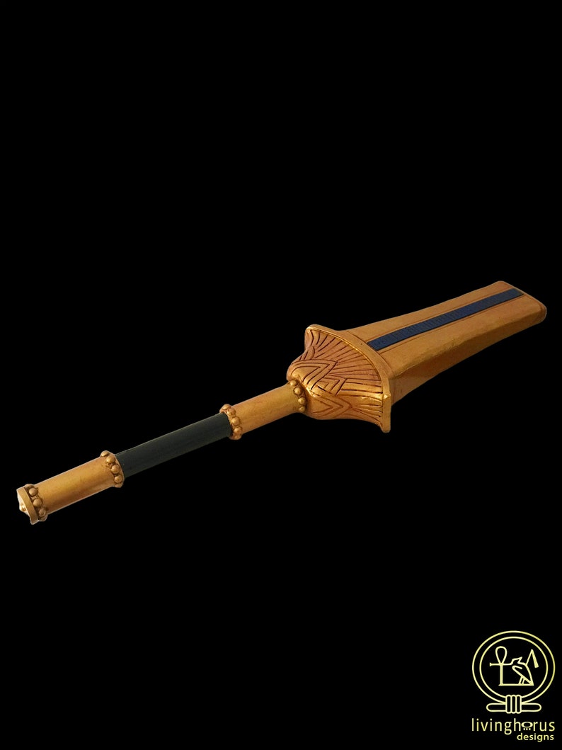 Ancient Egyptian Sekhem Sceptre of Power Replica - Handcrafted Ritual ...