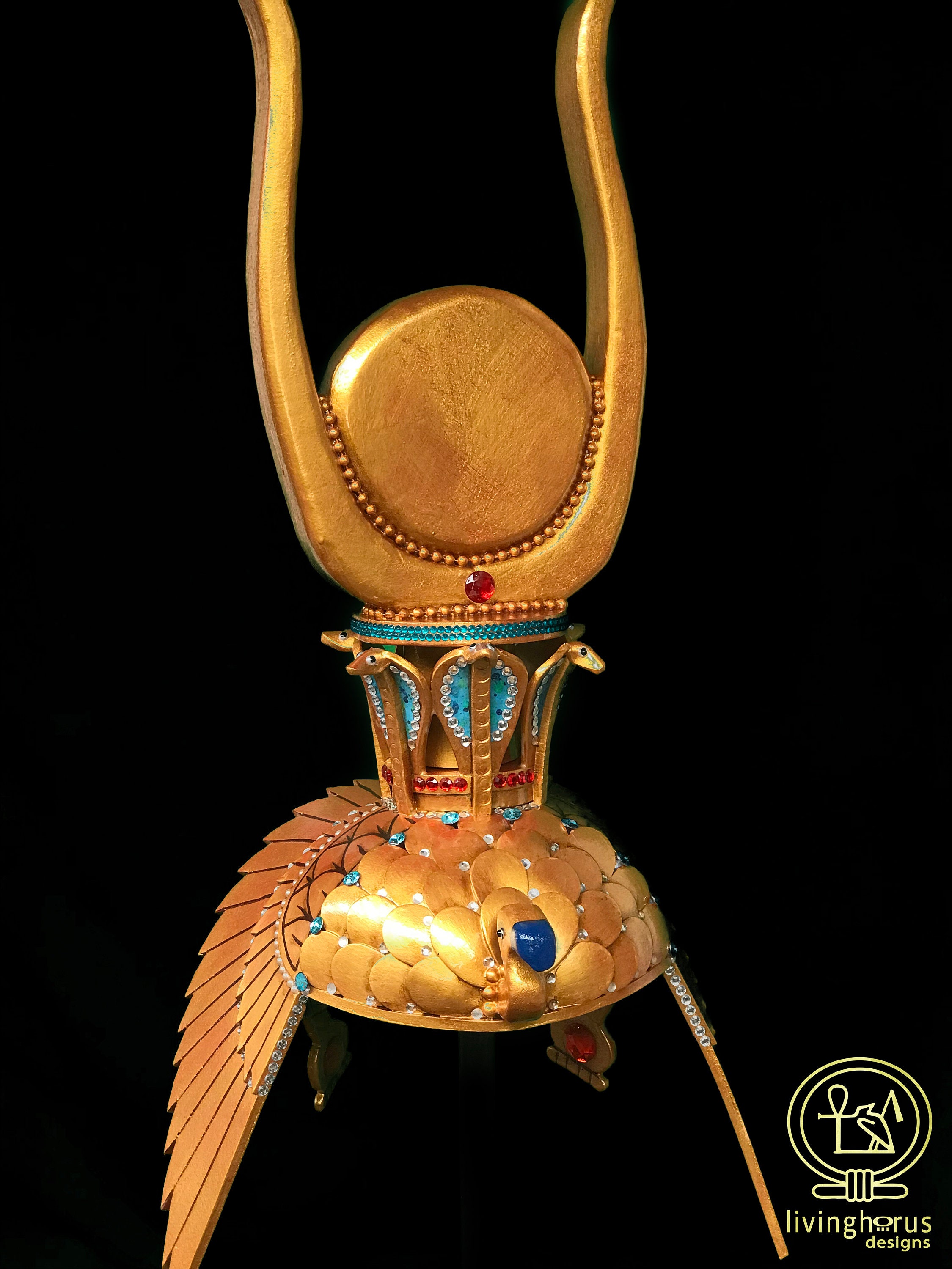 Crown of the Ancient Egyptian Goddess Hathor - Etsy