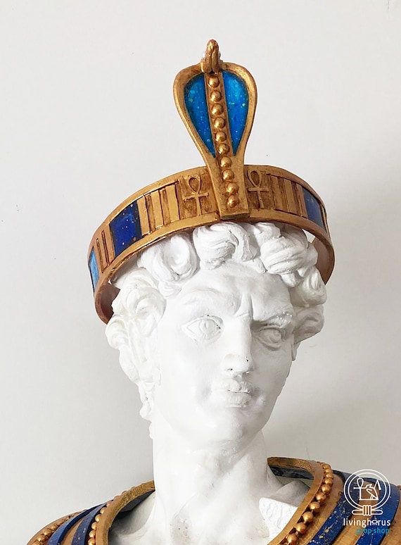 Ancient Egyptian Pharaoh Cobra Crown Headband. - Etsy