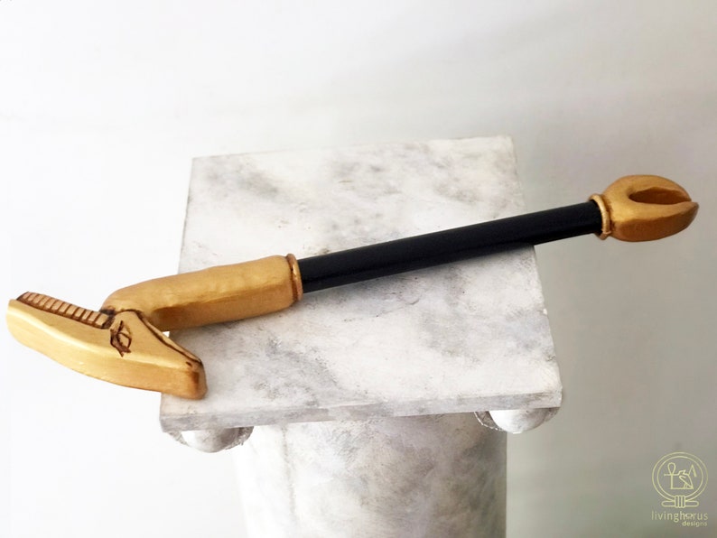 Ancient Egyptian Was Sceptre Kemet Pharaoh Heka Magical - Etsy
