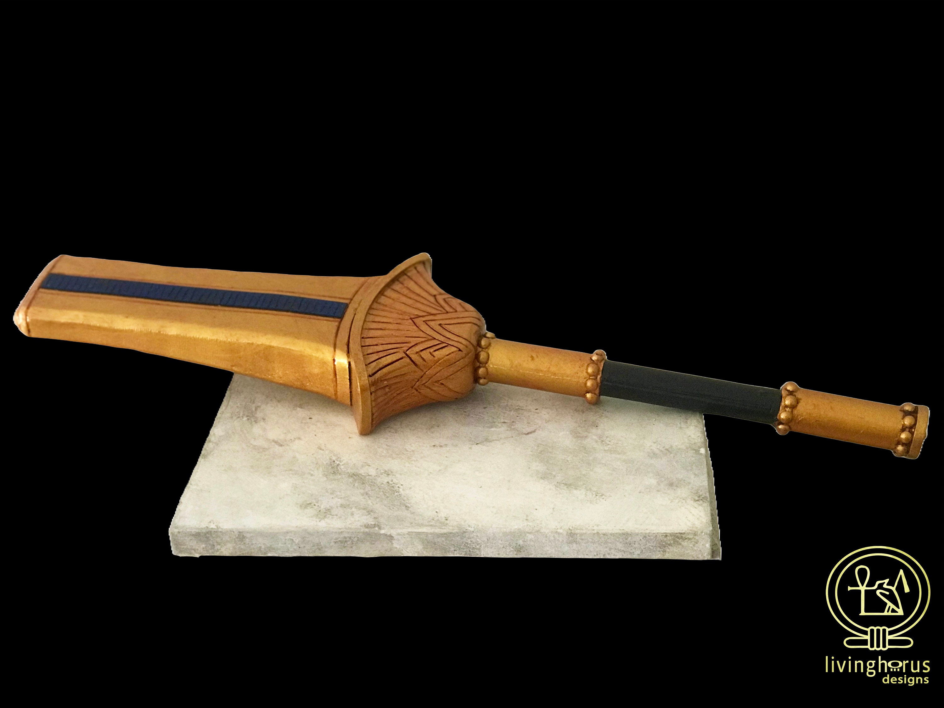 Ancient Egyptian Sekhem Sceptre of Power Replica Handcrafted Ritual ...