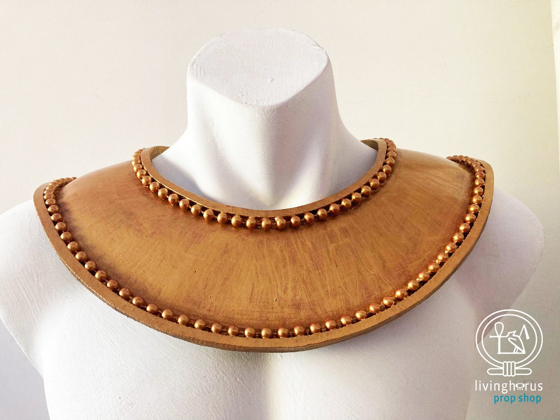 Golden Ancient Egyptian Tutankhamun Usekh Collar King Tut - Etsy
