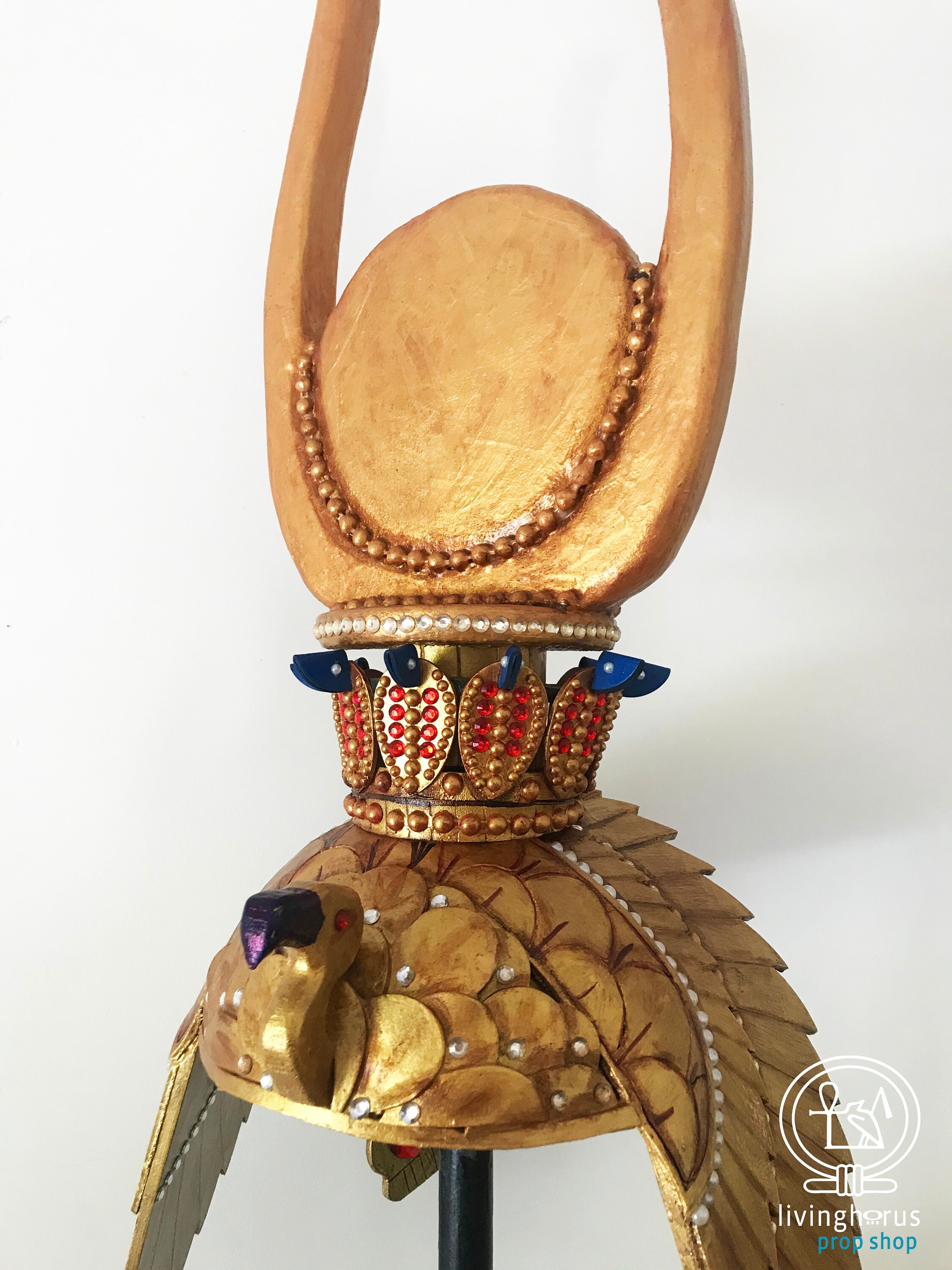 Crown of the Ancient Egyptian Goddess Hathor - Etsy