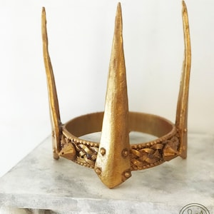 Barbaric Crown, Medieval, Macbeth, Cosplay Crown - Etsy