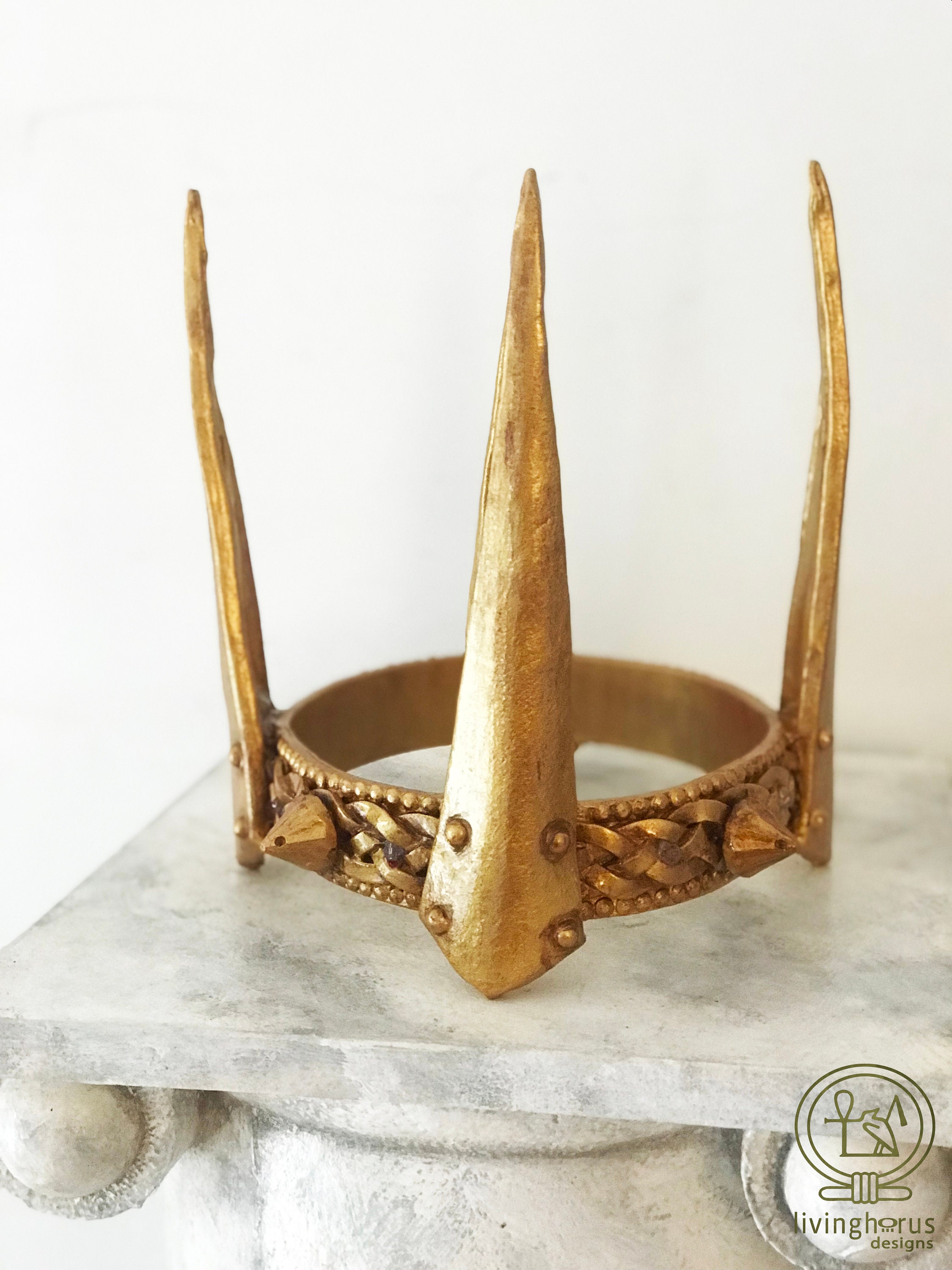 Barbaric Crown, Medieval, Macbeth, Cosplay Crown - Etsy