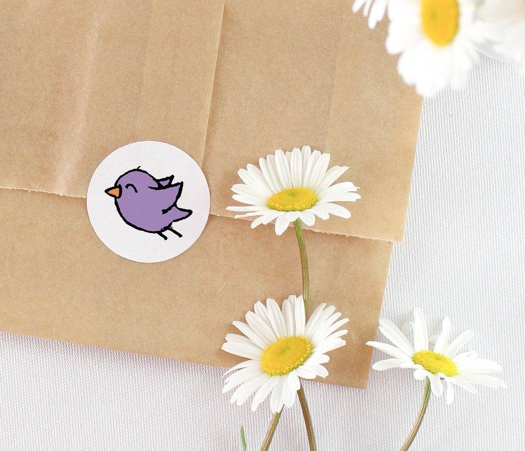Bird Stickers, Cute Stickers, Business Stickers, Blue Bird Stickers ...