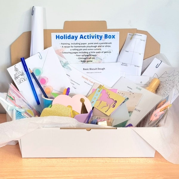 Kids Activity Box - Etsy