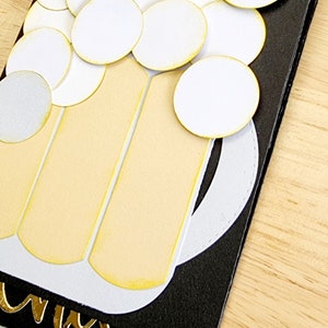 Beer Card | Birthday Beer Card |cardsancraftsbysusie - Etsy