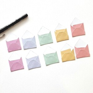 Origami Envelopes | Mini Envelopes | Cardsancraftsbysusie - Etsy
