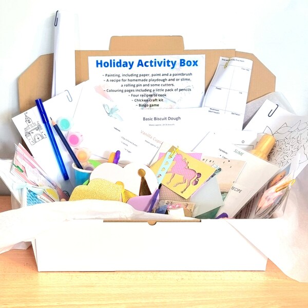 Kids Activity Box - Etsy