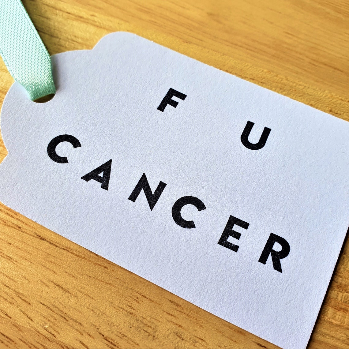 Cancer Tag F U Cancer Cardsancraftsbysusie - Etsy Australia