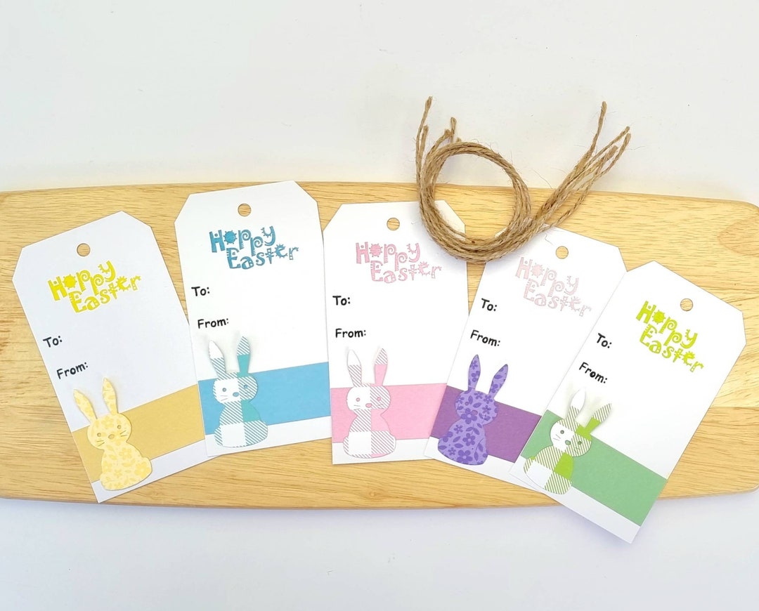 Easter Bunny Tags | Bunny Gift Tags | Easter Gift Tags ...