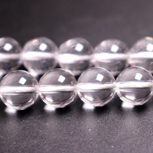 Clear Glass Beads - Etsy