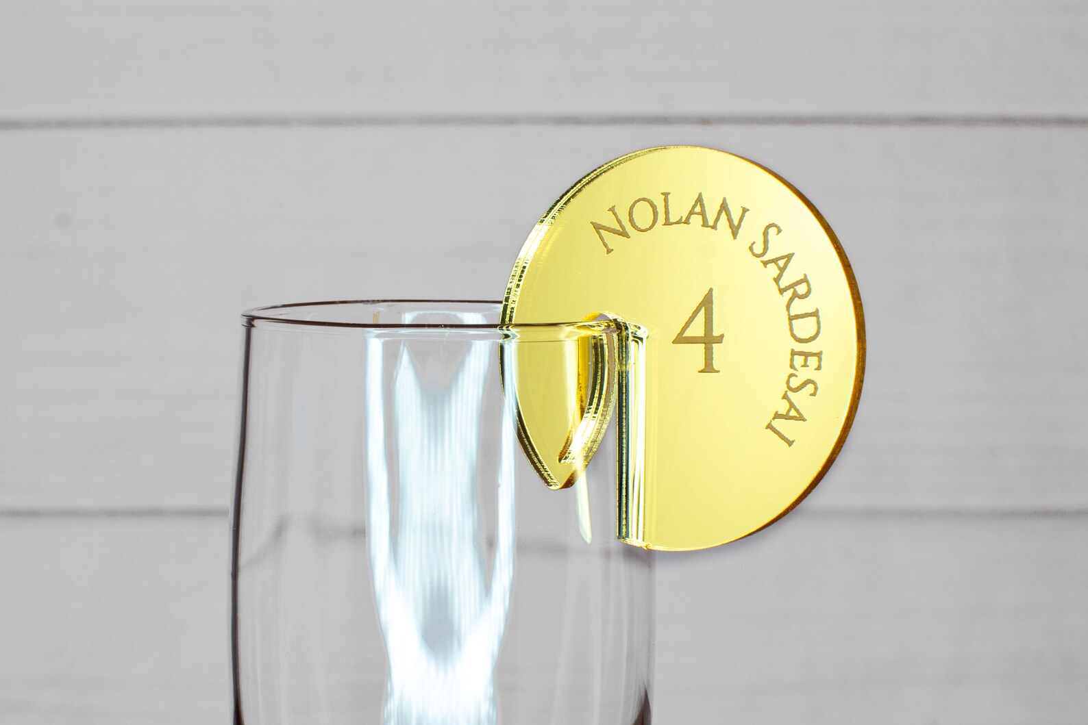 Personalized Wedding Drink Tags With Pressure Clip. Party - Etsy