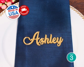 Name Place Setting - Etsy