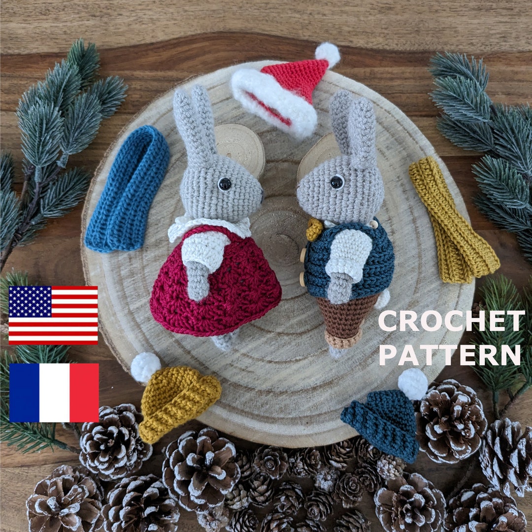 Crochet Pattern : Bundle Bunny + Winter Collection - the Cottontail ...