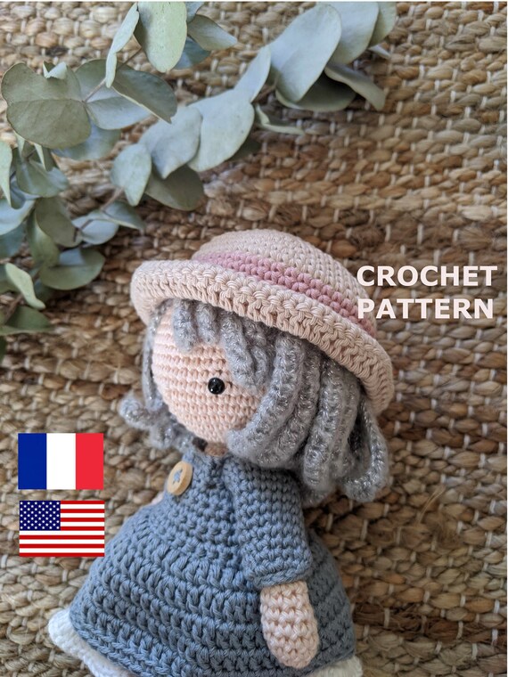 Crochet Doll Pattern Chibi Sophie - Etsy