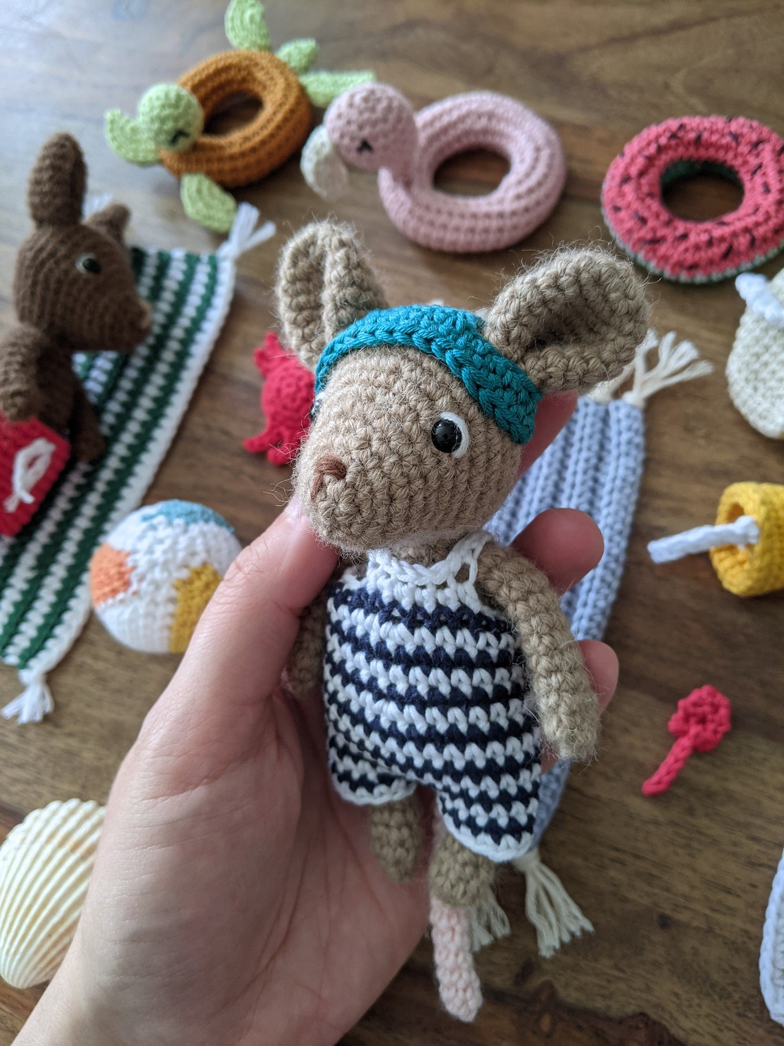 Crochet Pattern : Bundle Mouse Summer Collection the Mice - Etsy