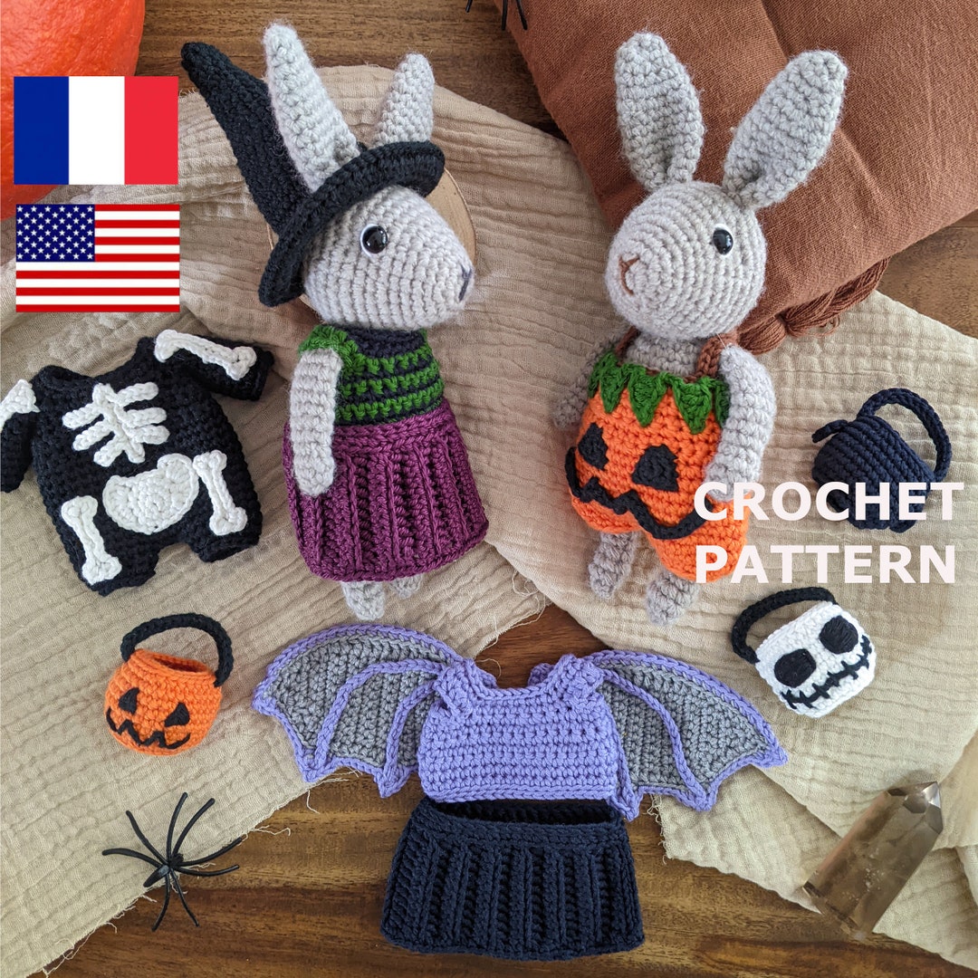 Crochet Pattern : Bundle Bunny + Halloween Collection - the Cottontail ...