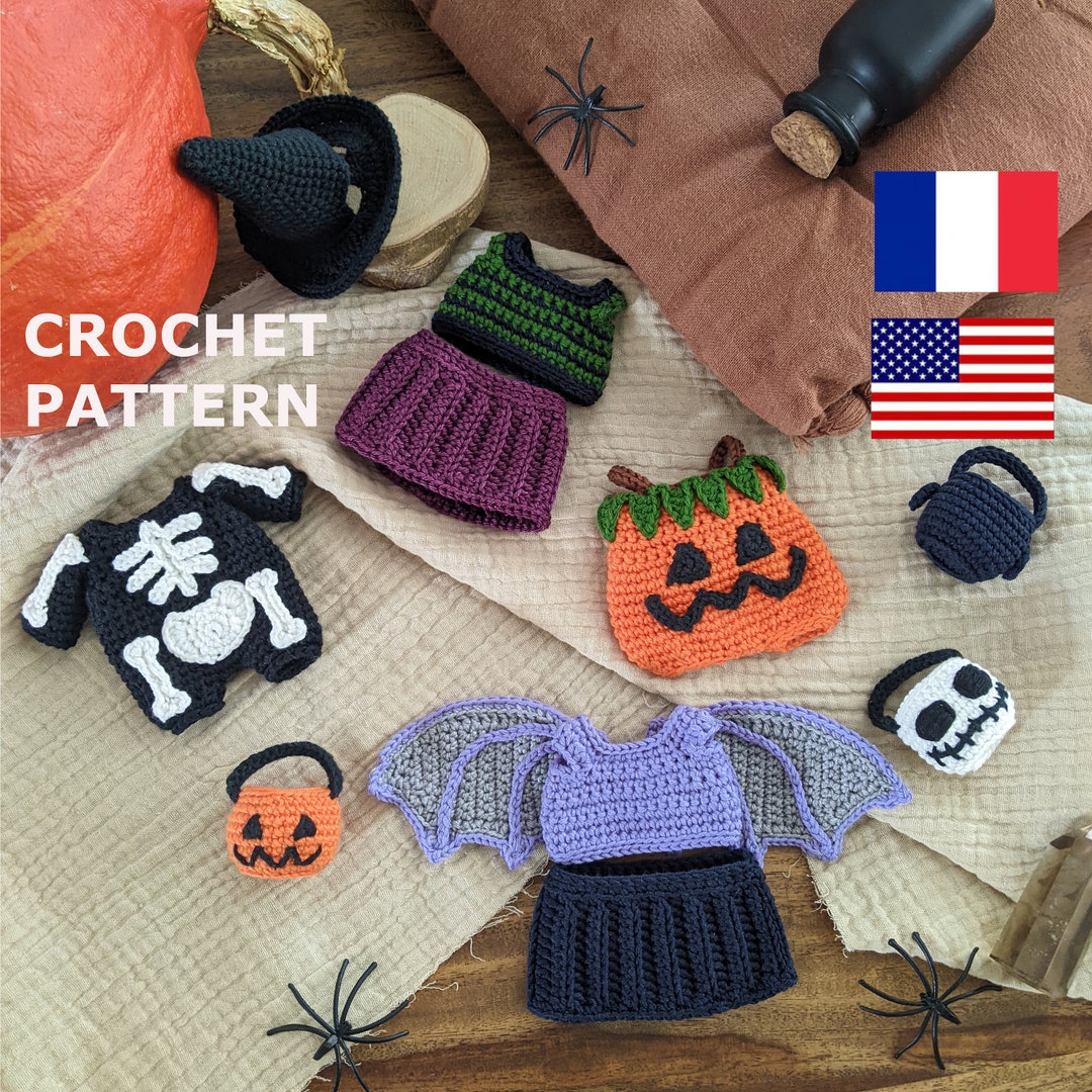 Amigurumi Pattern : Halloween Collection - the Cottontail Family - Etsy
