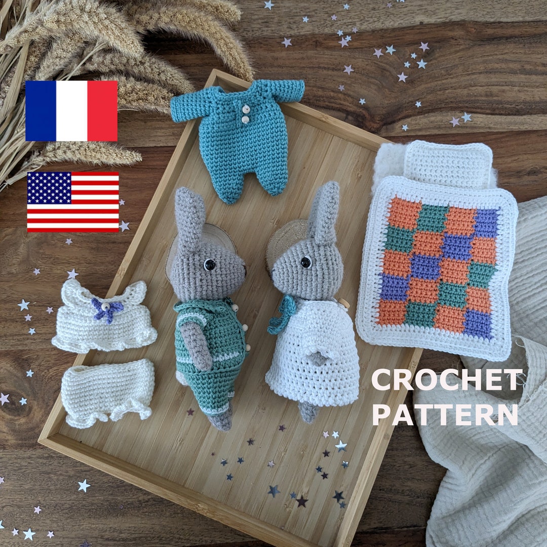 Crochet Pattern : Bundle Bunny + Night Collection - the Cottontail ...