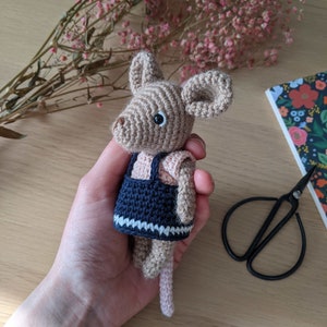 Crochet Pattern : Bundle Mouse + Clothes - the Mice Family - Etsy UK