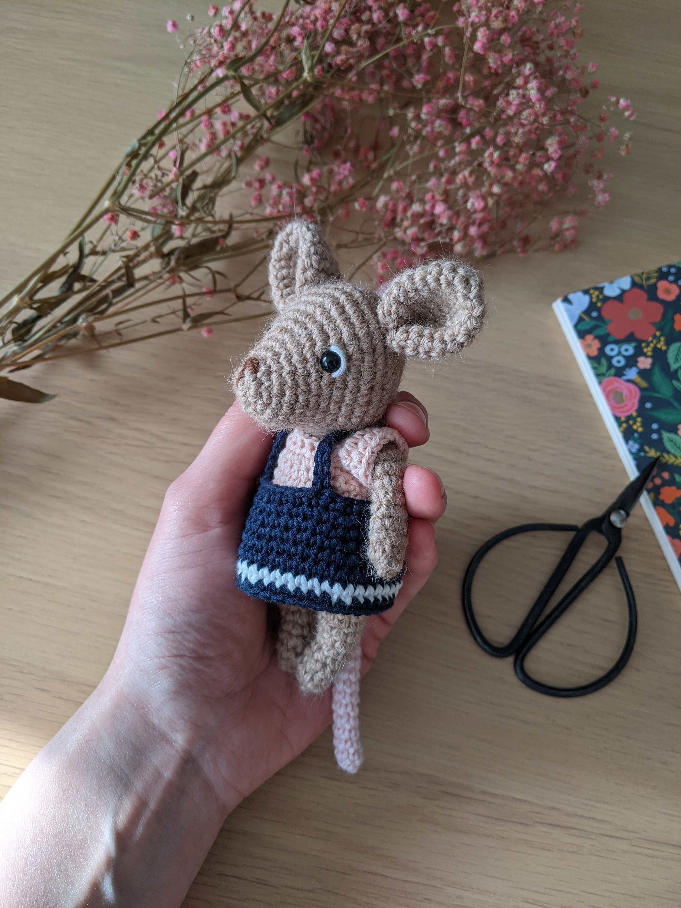 Crochet Pattern : Bundle Mouse Clothes the Mice Family - Etsy