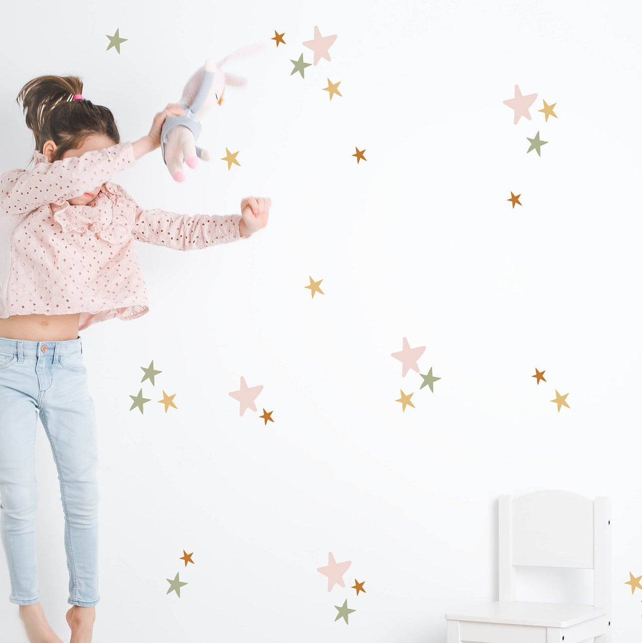 Irregular Hand Cut Stars Decals in Boho Colours Stars Decals - Etsy UK
