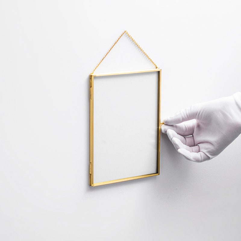 Double Glass Frame - Etsy