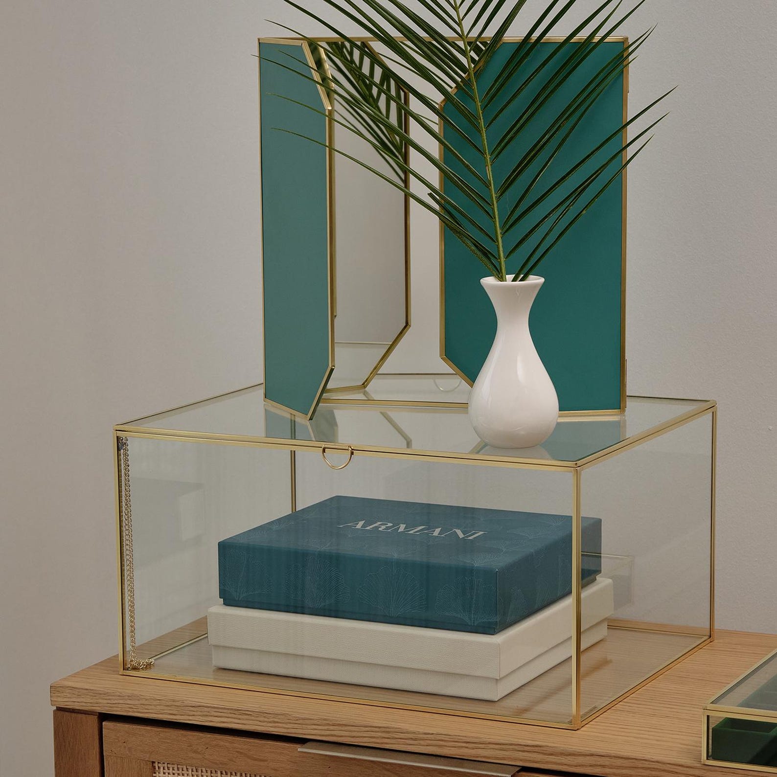 Jewelry Display Case | Glass Showcase Cabinet | Large Counter Stand ...