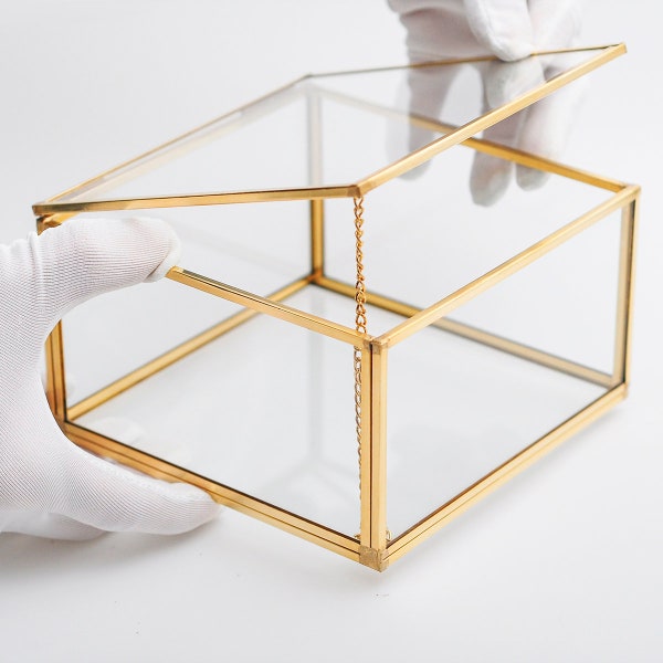 Glass Keepsake Box - Etsy