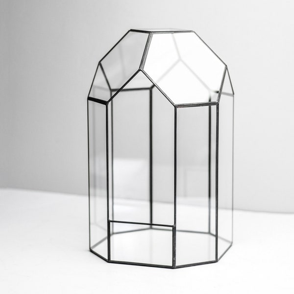 Large Glass Terrarium - Etsy