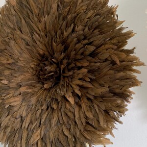 Juju Hat Coffee Brown for Wall Hangings and Decor Bamileke African ...