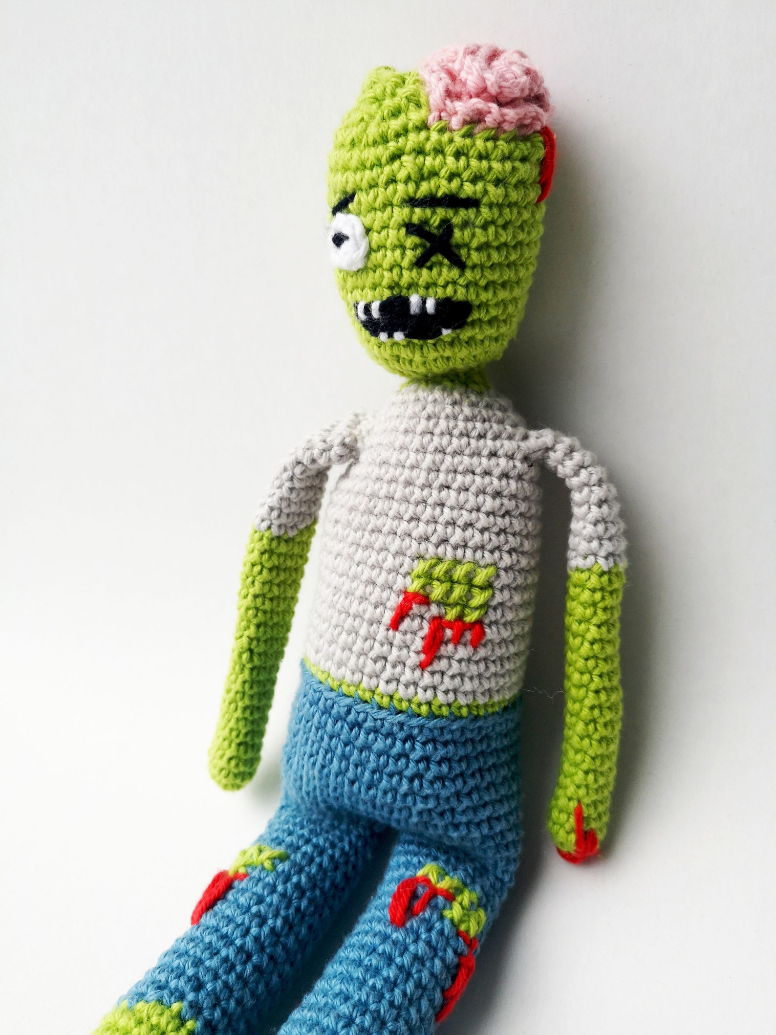 Crochet Pattern Zé the Zombie Amigurumi Doll / Crochet Toy / Crochet ...
